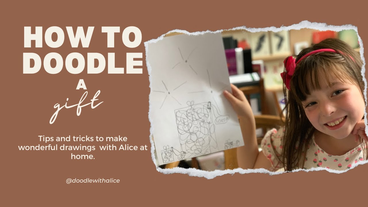 How to draw a gift? - YouTube