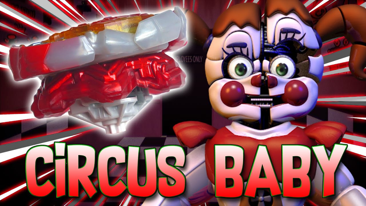 FNAF CIRCUS BABY BEYBLADE COMBO vs ALL SUPER KING BEYS | Beyblade Burst ...
