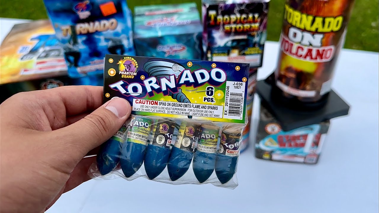 STORM CHASER LIGHTING FIREWORKS AGAIN - YouTube