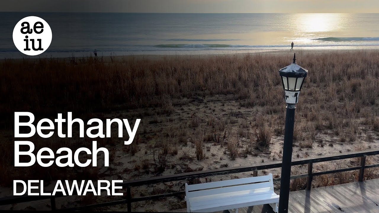 Taking in the Shoreline and Area Around Bethany Beach, Delaware - YouTube
