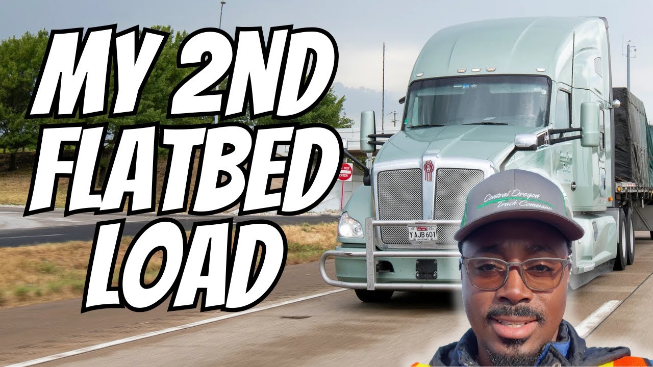 Second Load As A Rookie Flatbed Driver At Central Oregon Truck Company ...