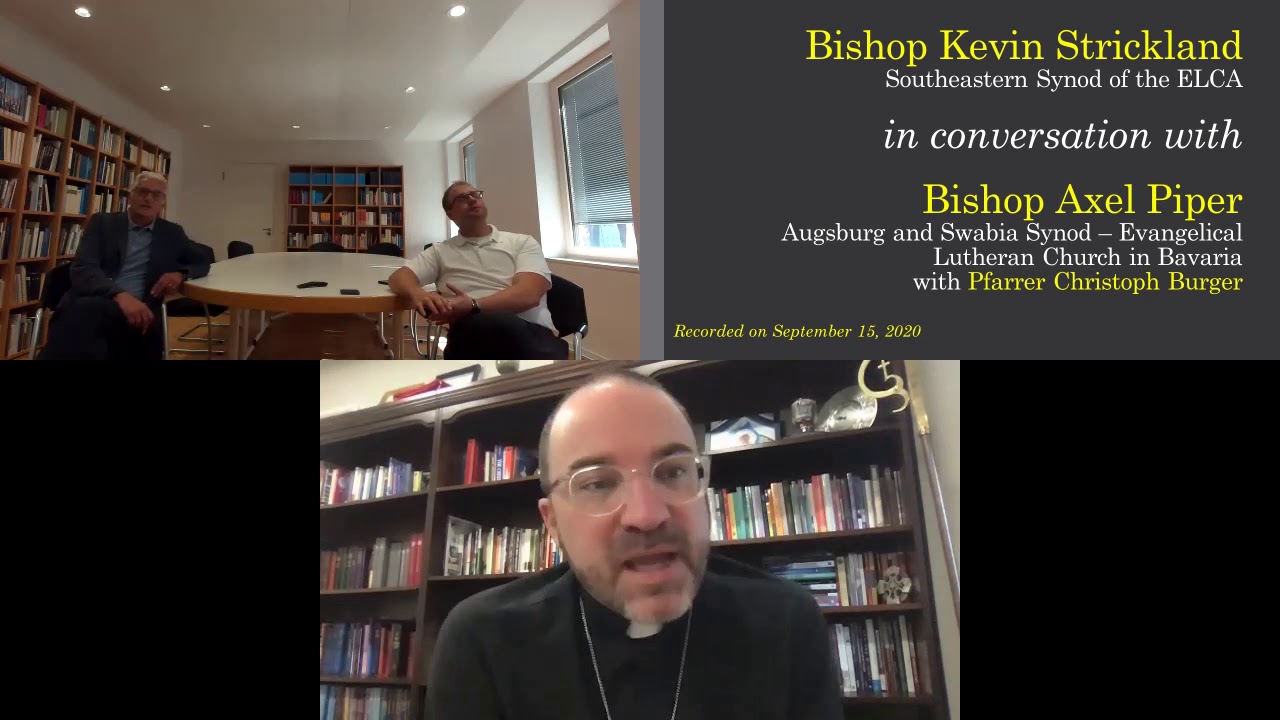 Bishop Kevin Strickland in conversation with Bishop Axel Piper - 9 15 ...