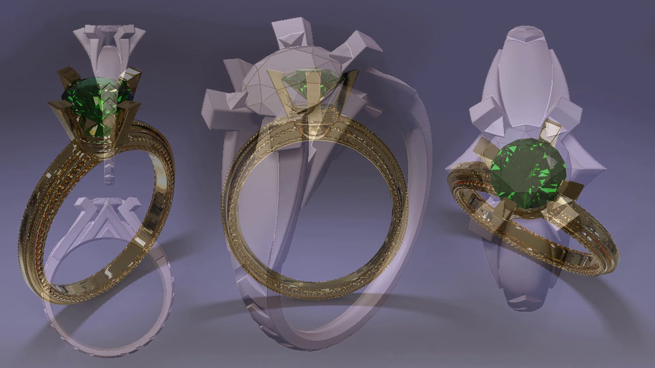 [TUTORIAL] ZBrush for Jewelry Design - YouTube