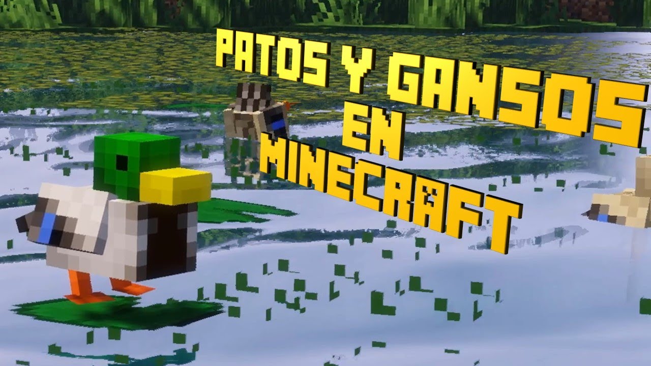 Patos y Gansos en Minecraft - Untitled Duck Mod 1.16.5 - Mod Review ...