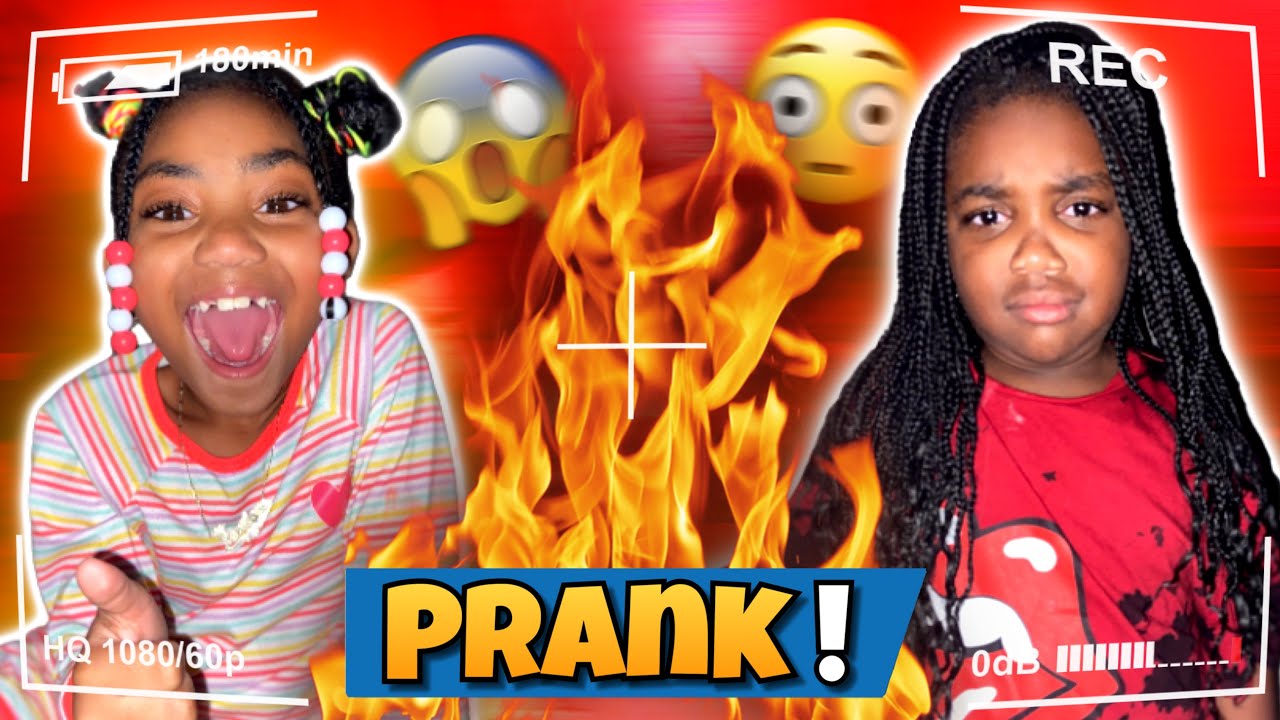 It’s A FIRE 🔥 PRANK ‼️ - YouTube