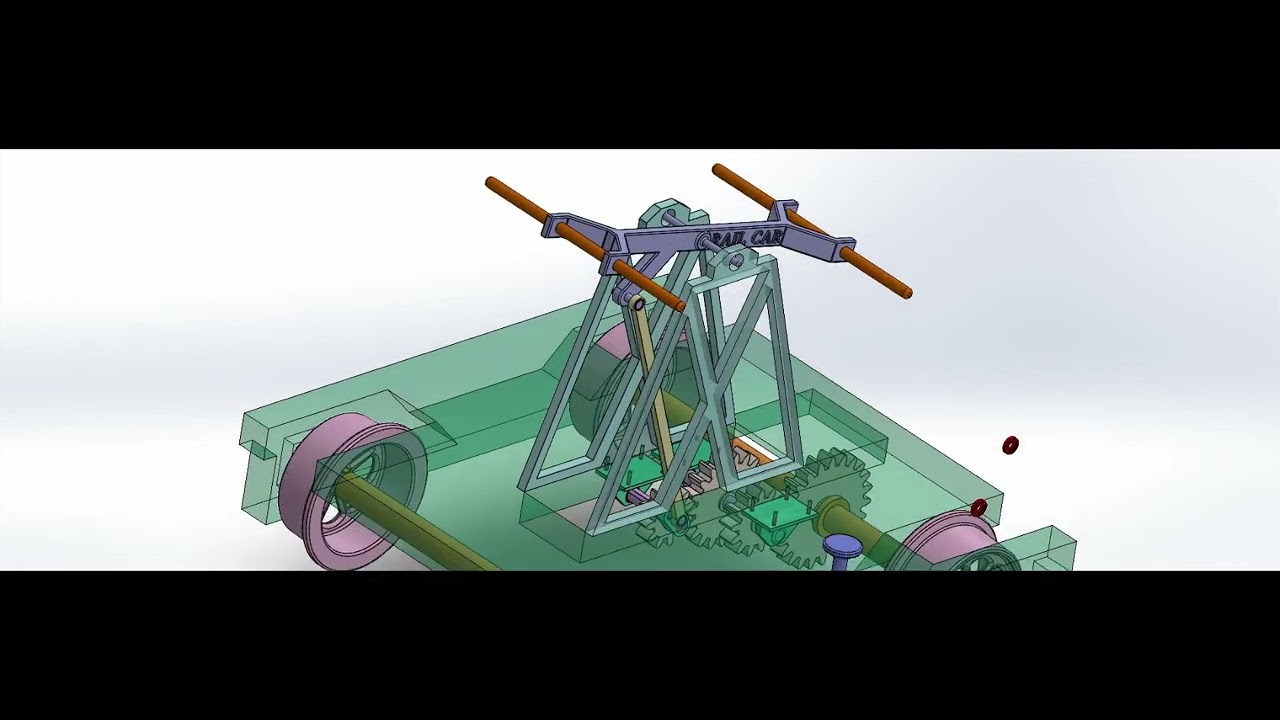 2AC3 - Rail Cart Project Exploded View - YouTube