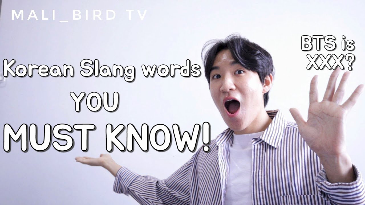 10 Korean Slangs You Must Know in 2020 / Trendy Slangs. - YouTube
