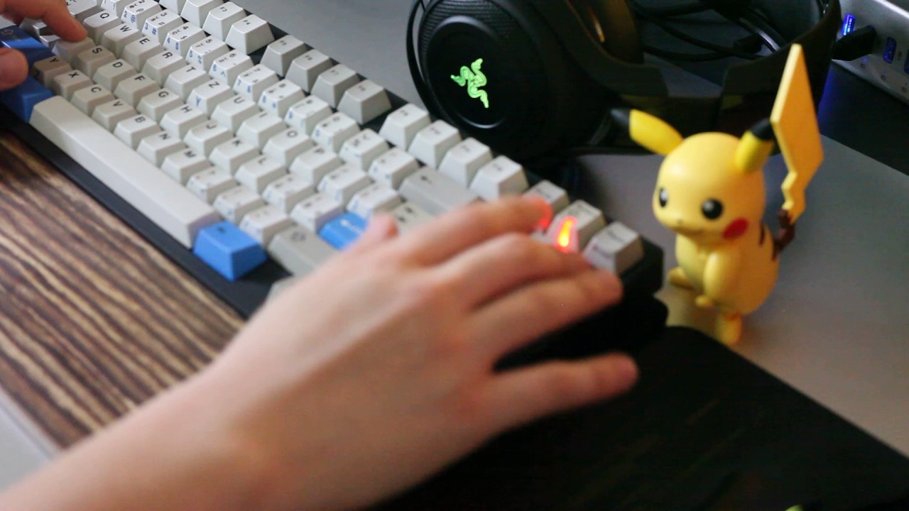 Custom Keyboard _ 356cl(black) 356블클 체리 흑축 - YouTube