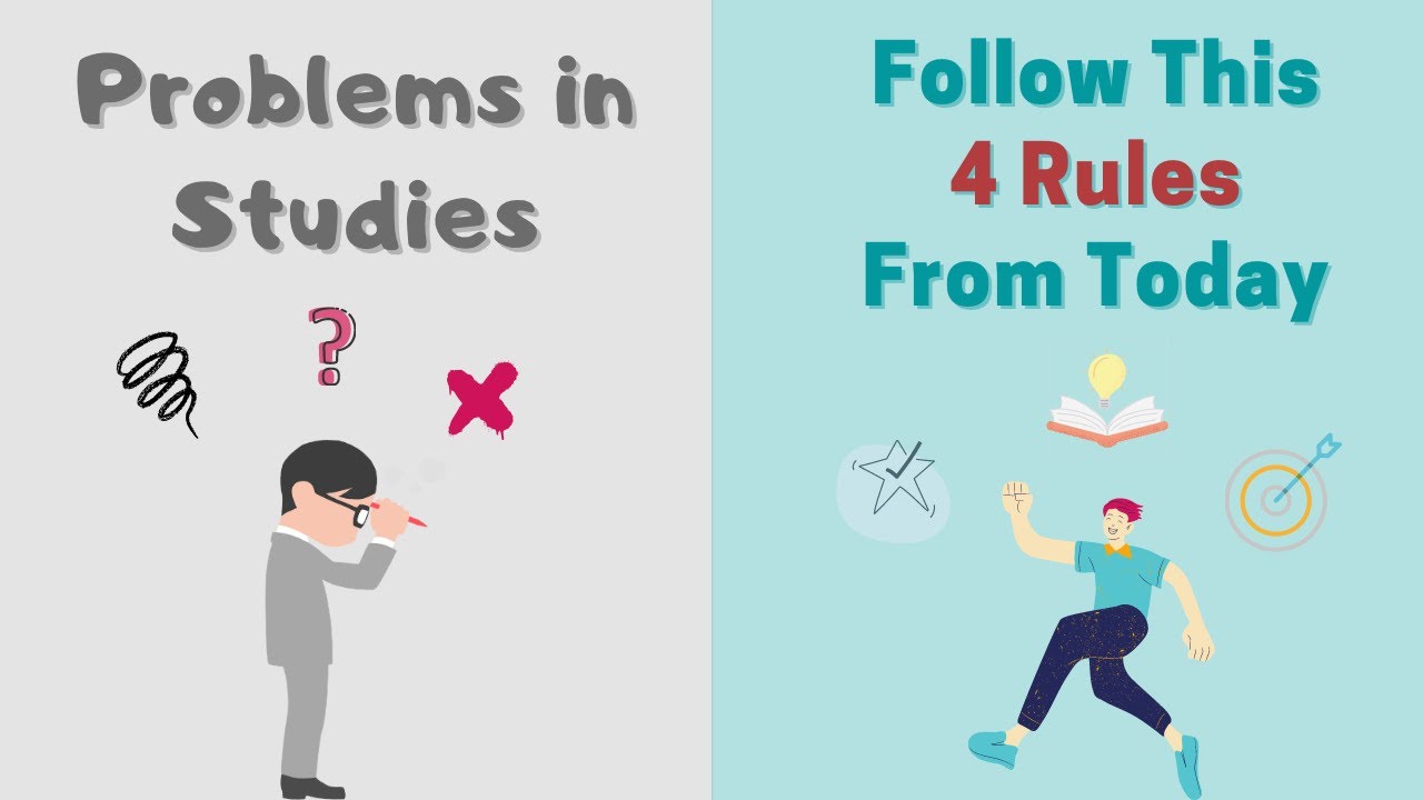 how to success in study | 4 rules | motivation video | study tips ...