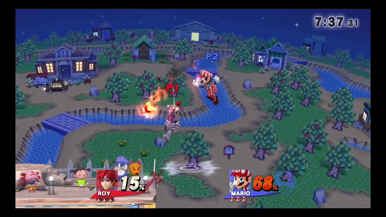 How to use Mario's forward air - YouTube