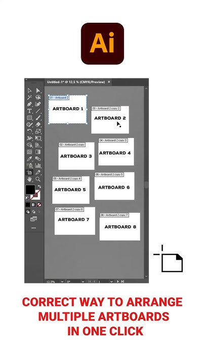 Arrange Multiple Artboards like a pro! - YouTube