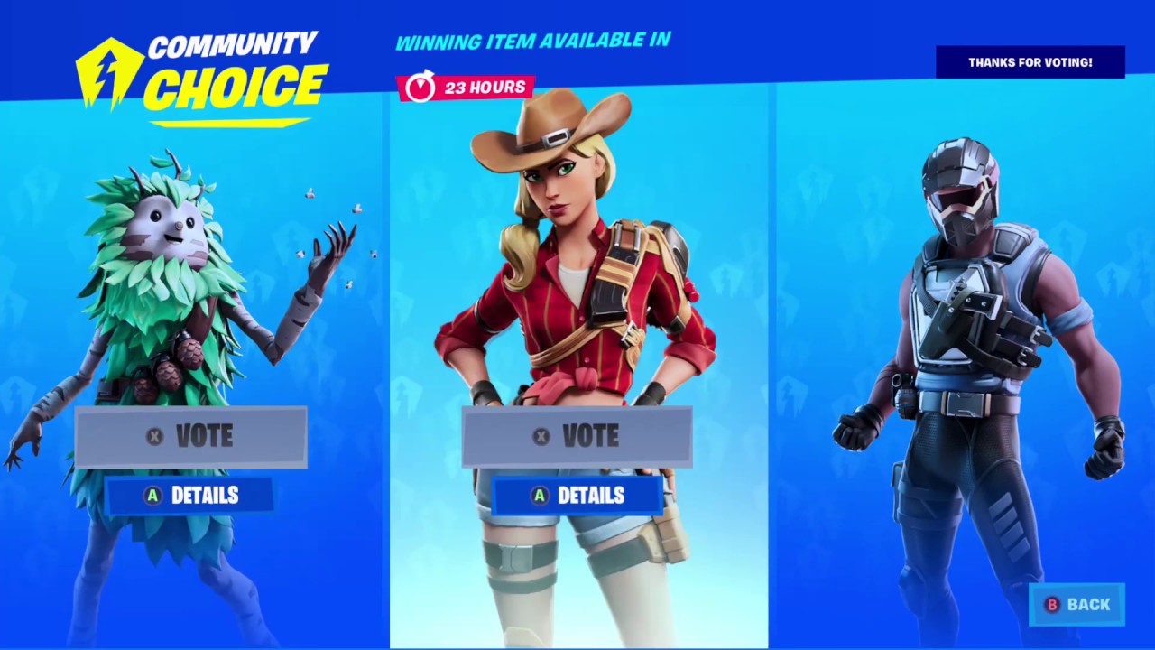 *NEW* VOTING EVENT SKINS IN FORTNITE! (BUSHRANGER / RUSTLER / WAKE ...