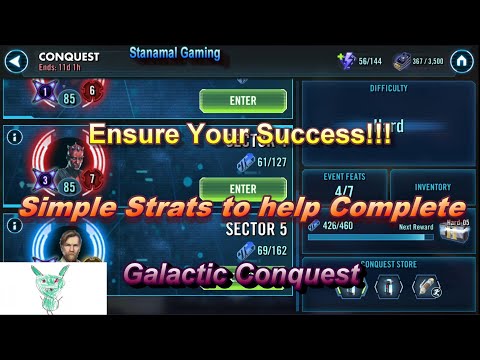 SWGOH - Basic Overall Guide to this Conquest!!! - YouTube