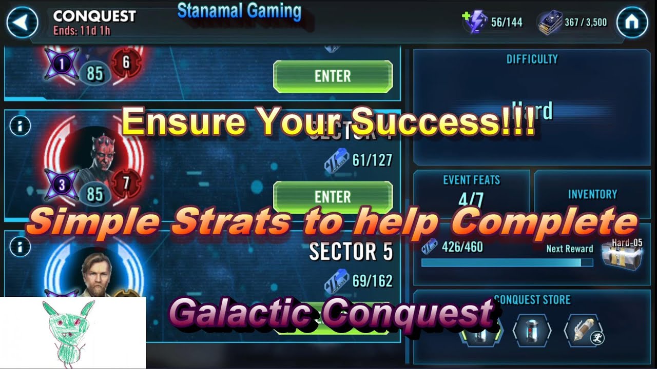 SWGOH - Basic Overall Guide to this Conquest!!! - YouTube