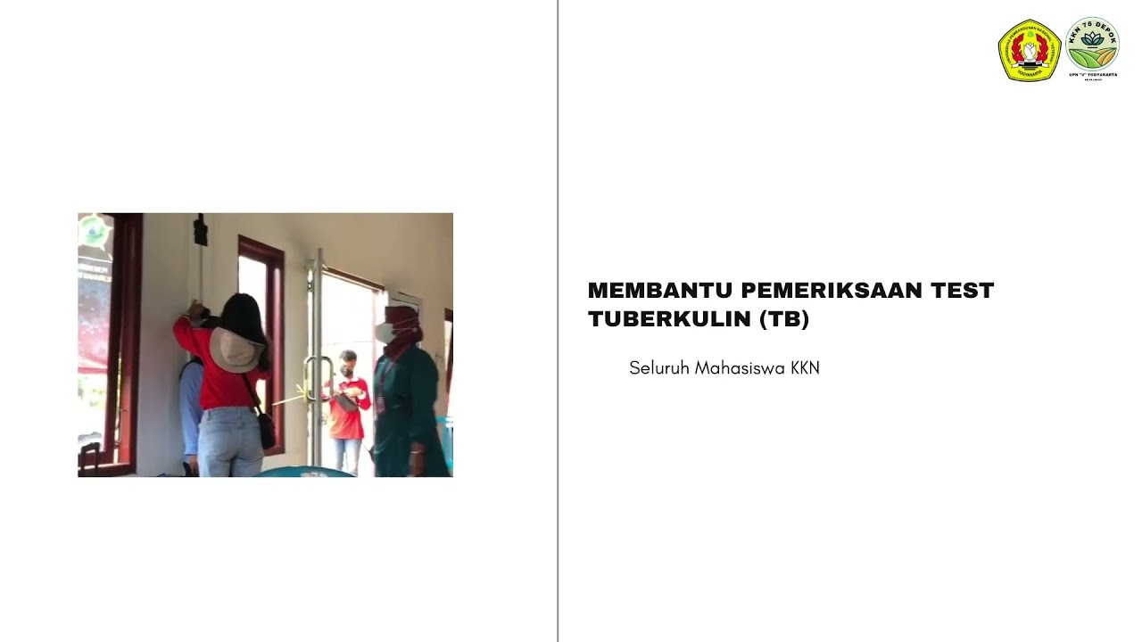 Membantu Pemeriksaan Test Tuberkulin TB - YouTube