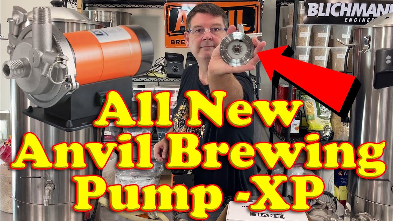 New Anvil Brewing Pump Released for Home Brewing! - YouTube