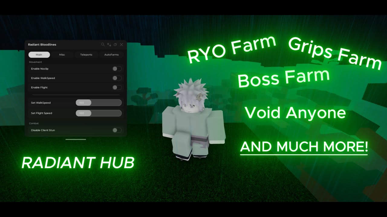 Bloodlines Script [Radiant Hub] (paid) - YouTube