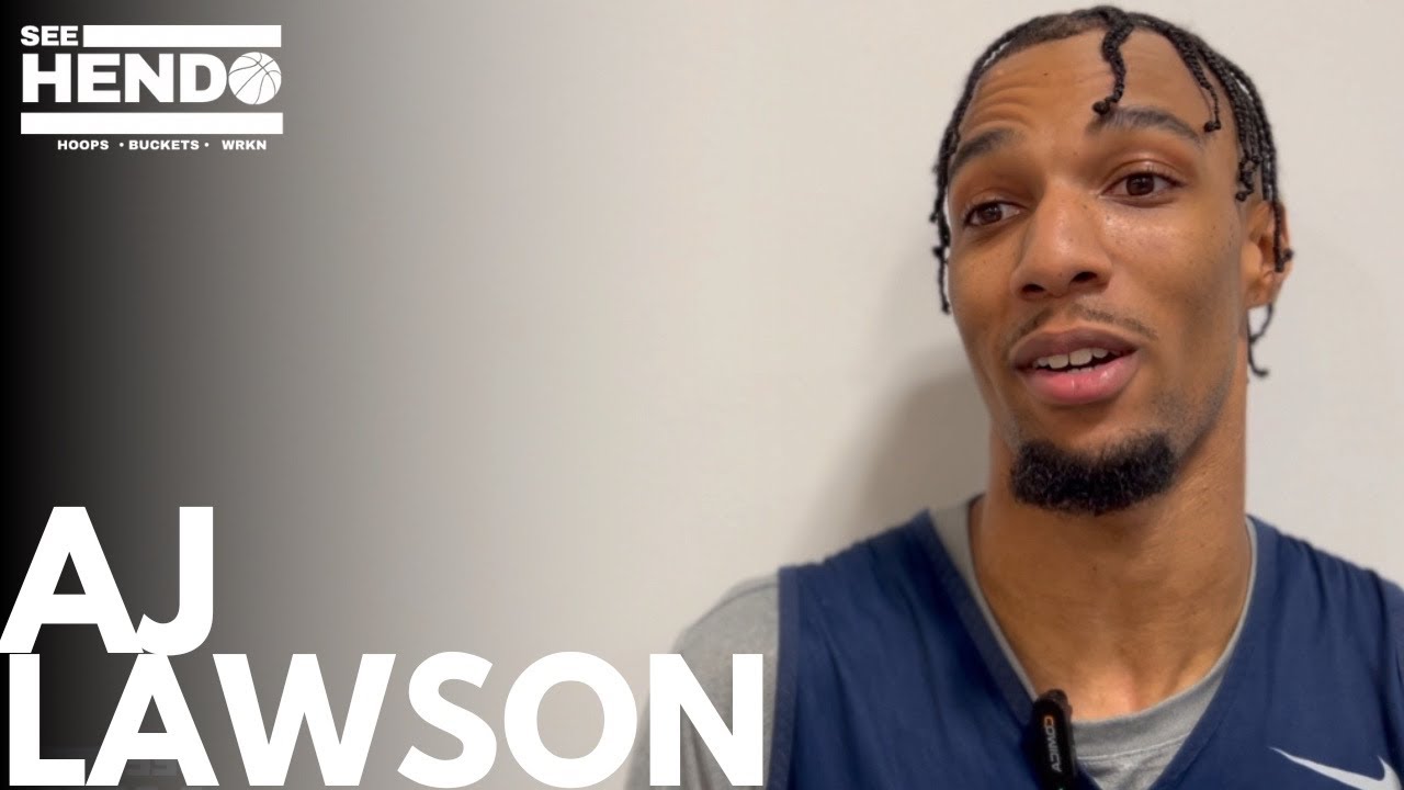 AJ Lawson interview talks Luka doncic and Kyrie Irving duo, Canadian ...