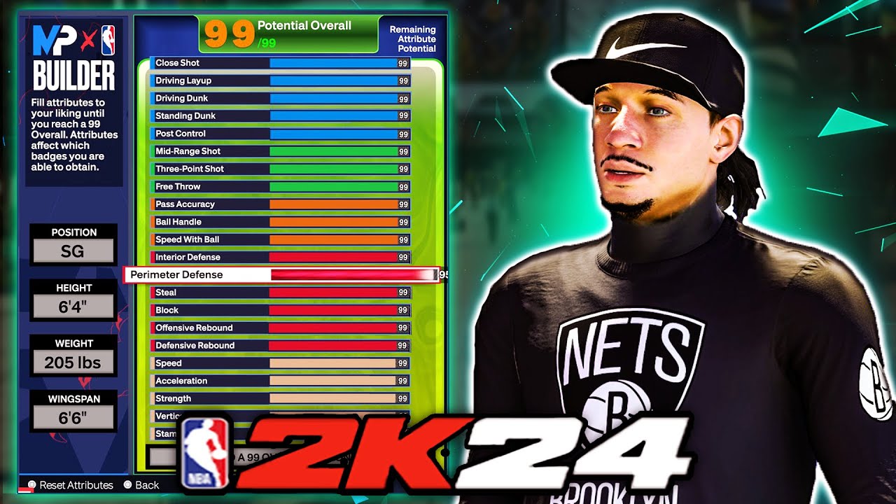 BEST PG BUILD IN NBA 2K24! MOST BROKEN (REBIRTH) IVE CREATED - YouTube