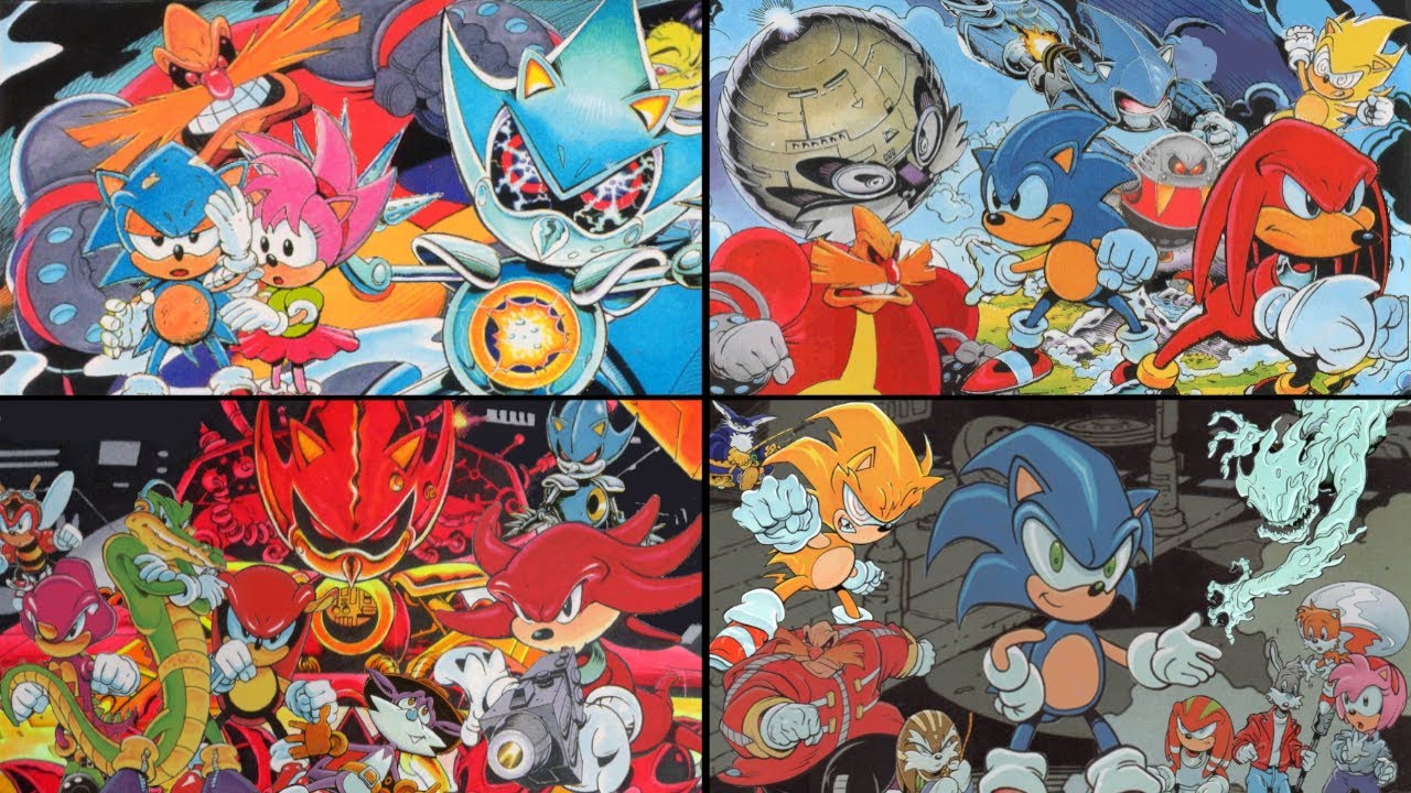 🔴LIVE: Sonic Game Adaptation Arcs in Sonic The Comic - YouTube