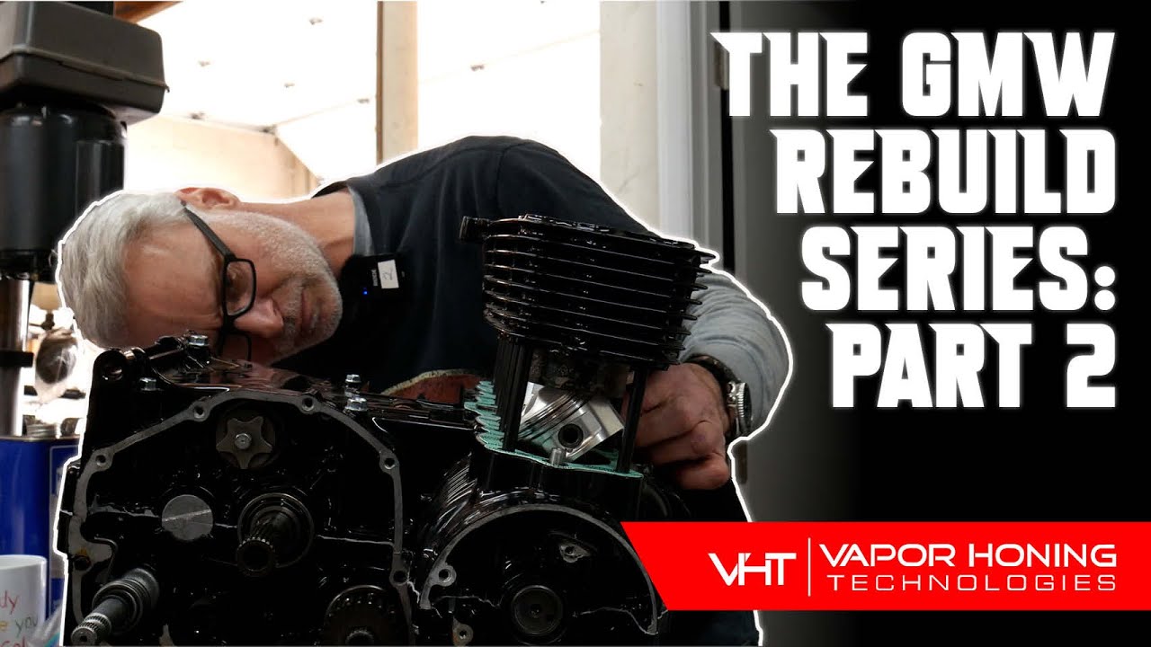 We're Putting the Cylinder and Cylinder Head on our Honda CB550 Engine ...