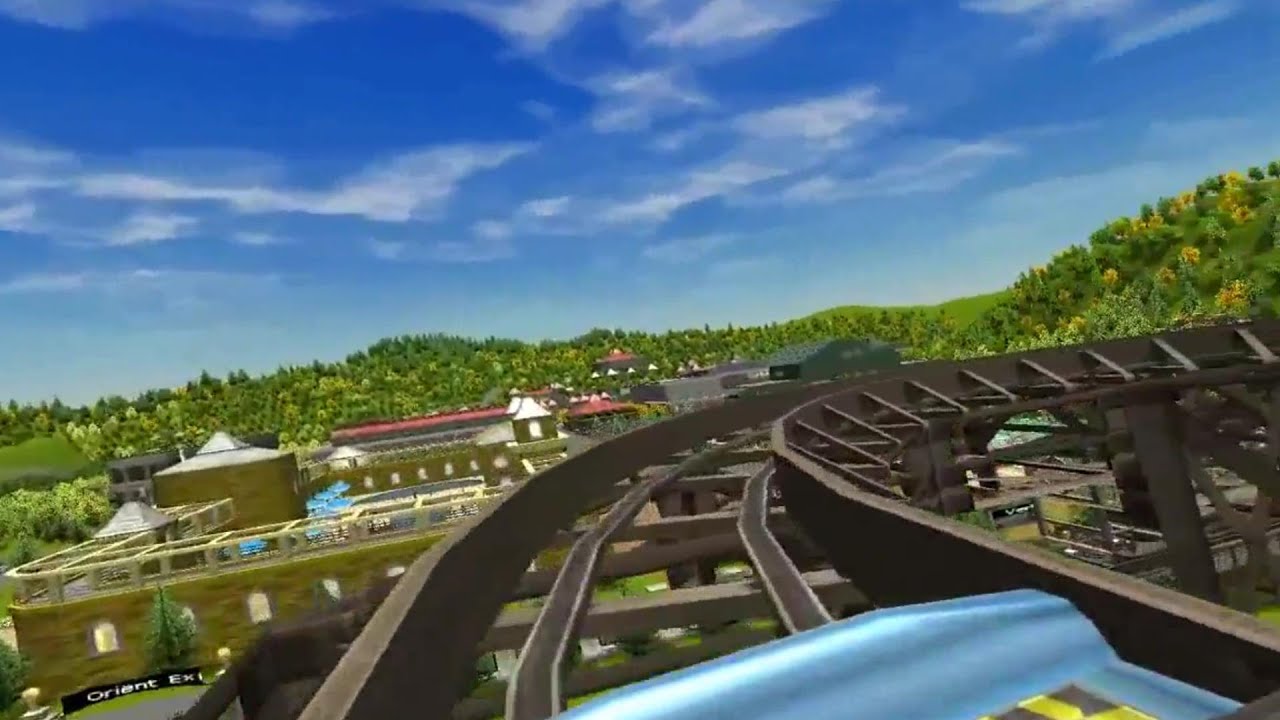 Hullámvasút (Vidámpark Budapest) RCT3 - YouTube