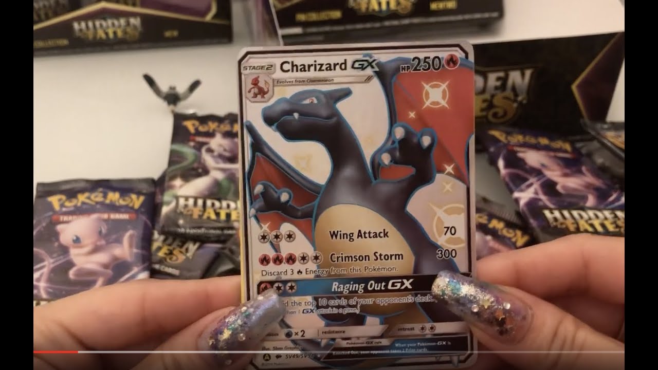 $900 DOLLAR PACK FRESH SHINY CHARIZARD PULL!!!!!!! Hidden fates Pokemon ...