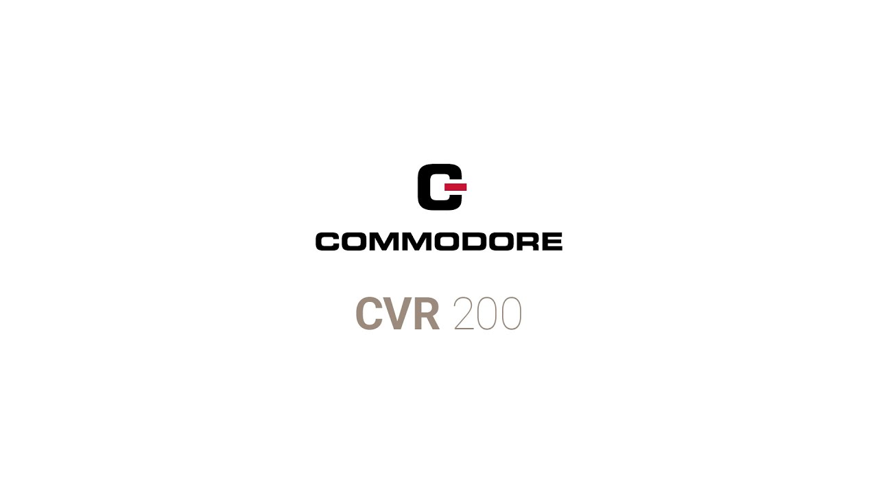 Commodore CVR 200 - YouTube