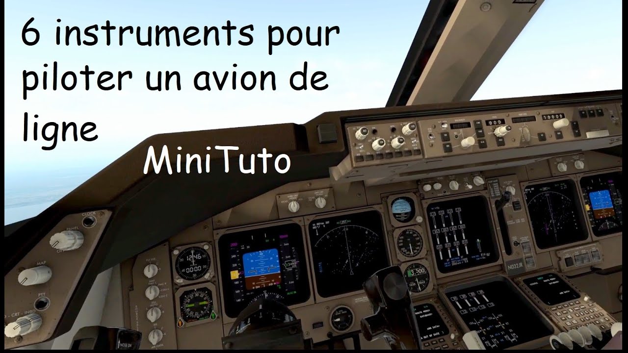 6 instruments de base suffisent pour piloter facilement un avion de ...