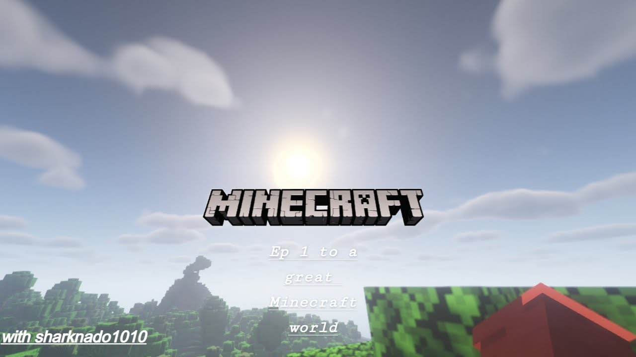 Great start to a Minecraft world. - YouTube