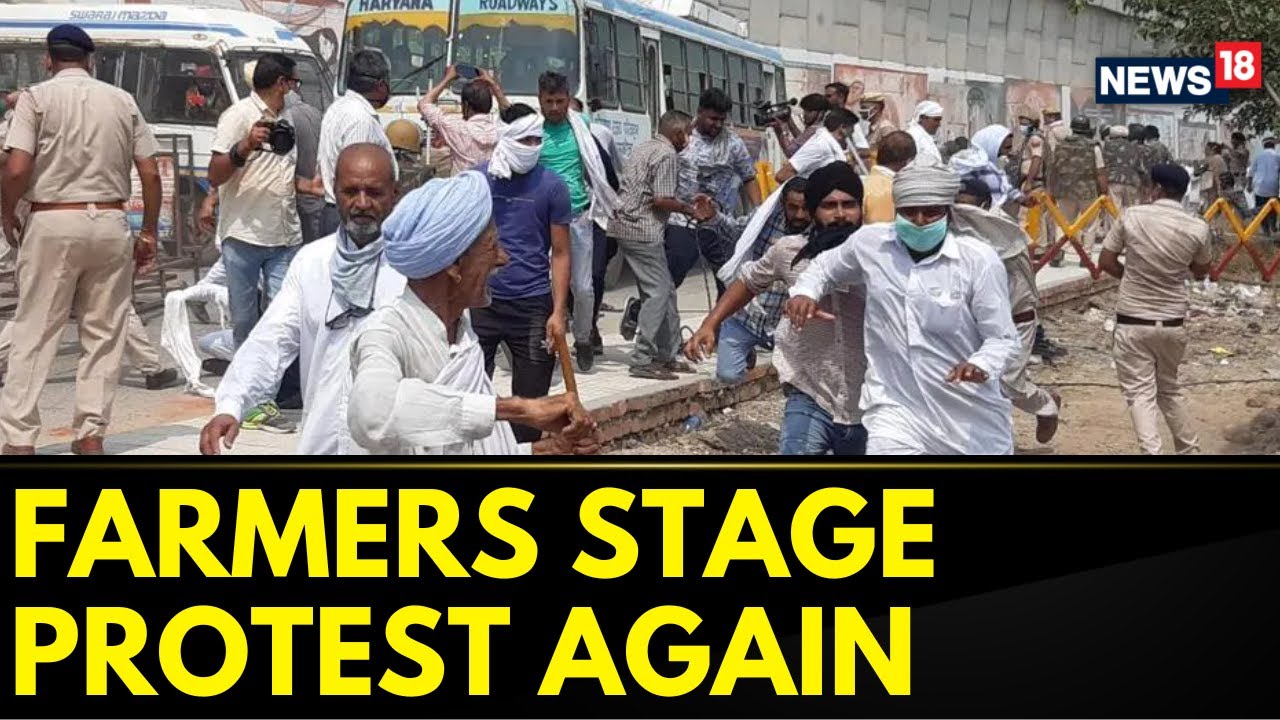 Farmers' Protest 2.0: Farmers Staged A Protest And Blocked National ...