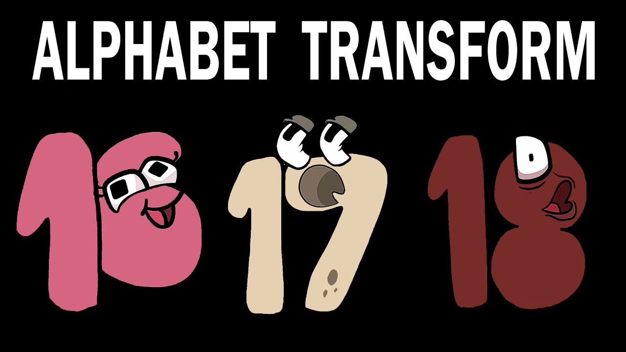 Alphabet Lore transformed Number Lore (1-26) - YouTube