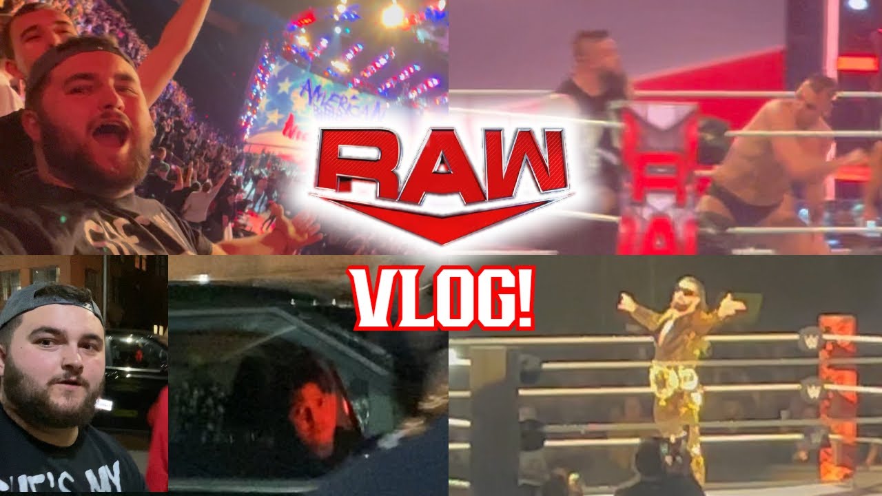 BEST RAW IN A LONG TIME! MONDAY NIGHT RAW IN HARTFORD CT 6/5/23 VLOG ...
