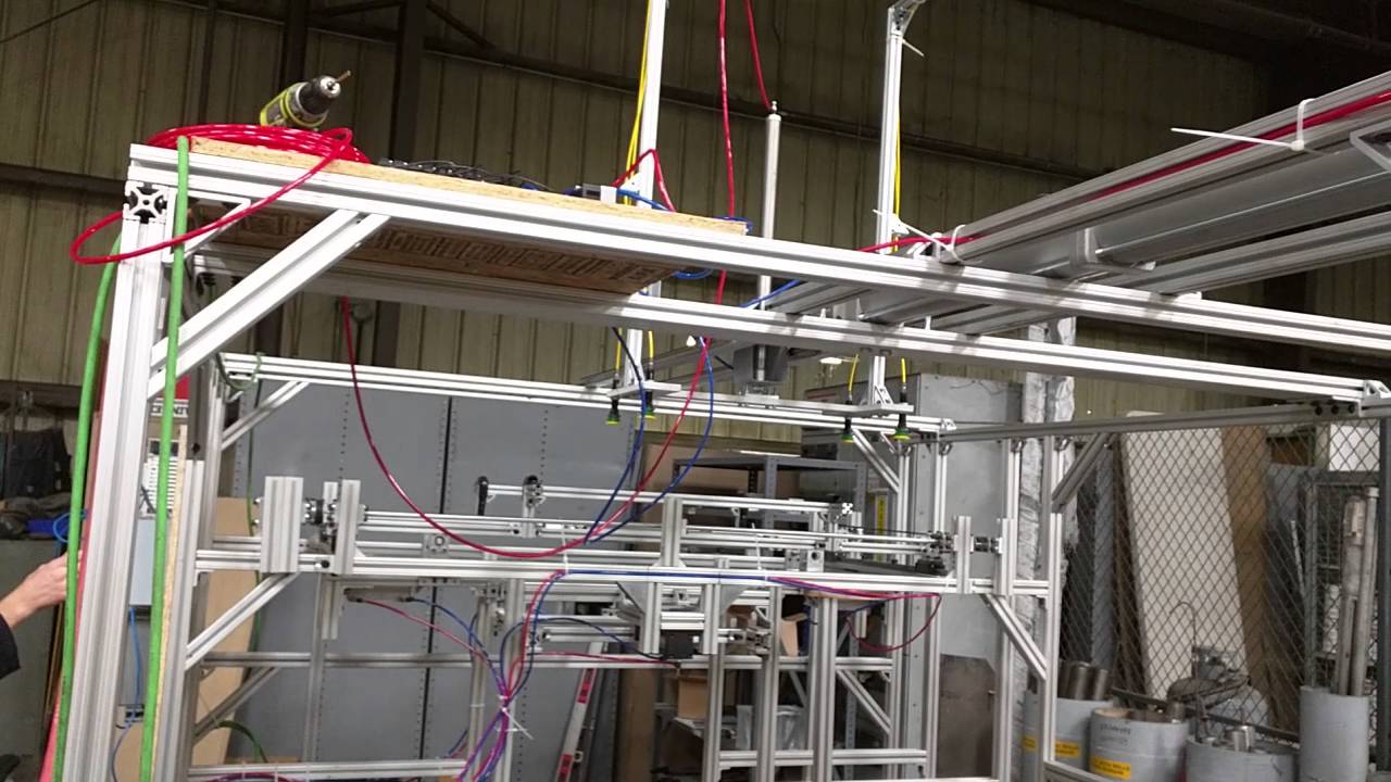 Box folding machine - YouTube