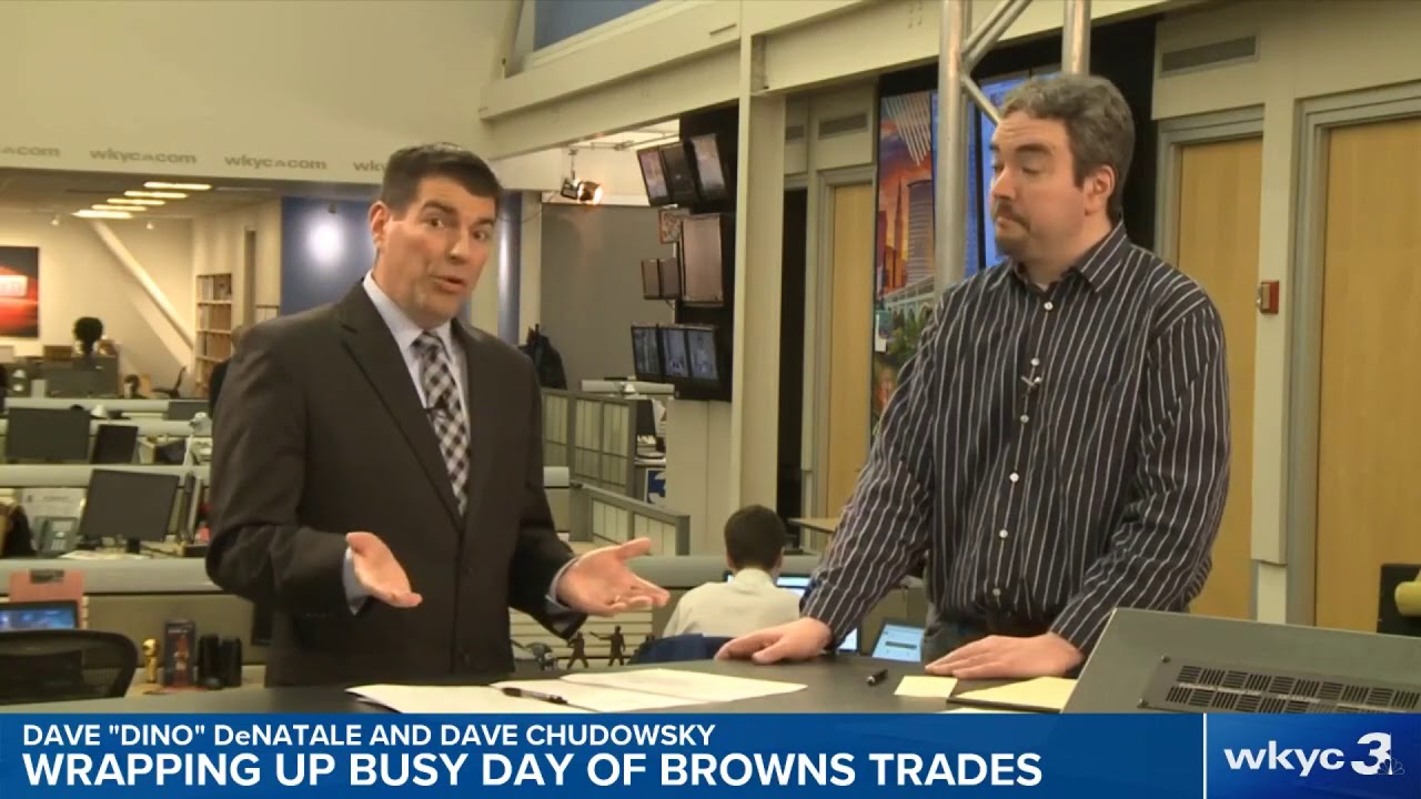 Reaction to flurry of Cleveland Browns trades with WKYC's Dave DeNatale ...