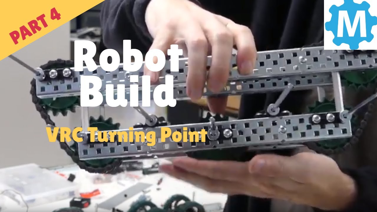 Adding motors to our VEX Turning Point robot - YouTube
