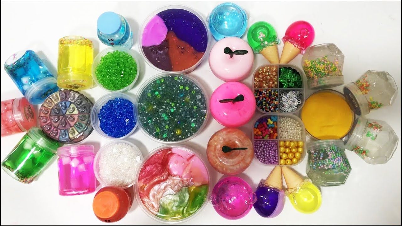 Mixing Random Things Into Slime - Most Satisfying Slime Video #9| Boom ...