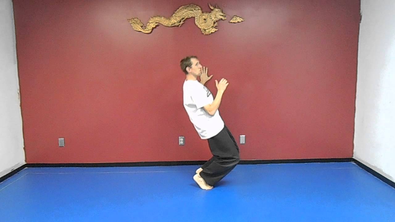KARATE DRILL: squat series #3 - YouTube