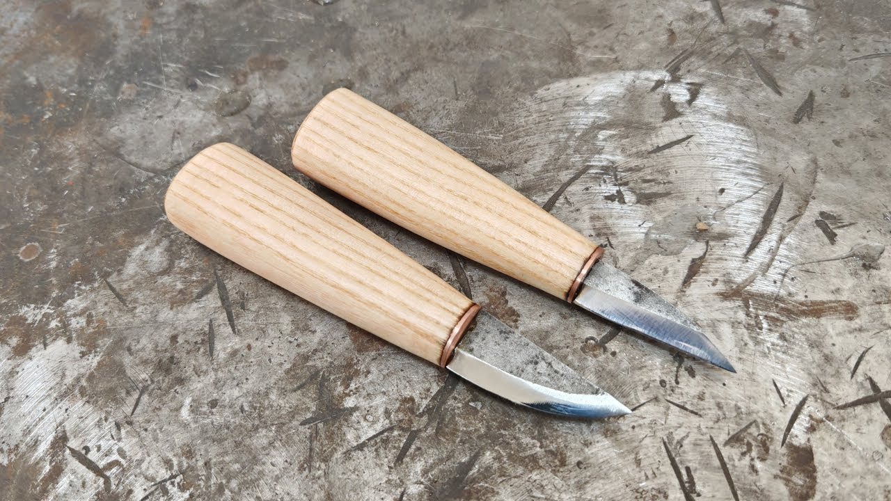 Making a set of simple Carving Knives - YouTube