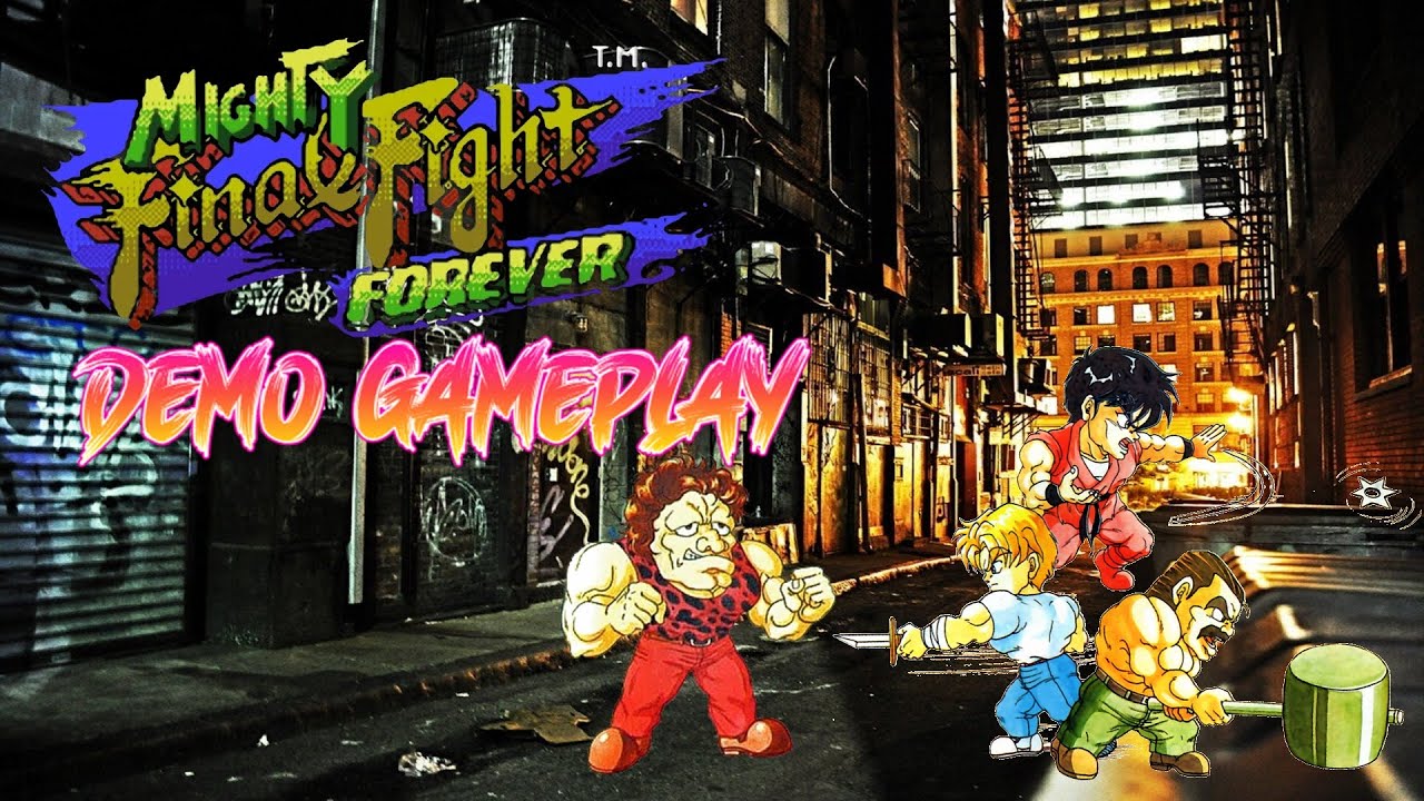 Mighty Final Fight Forever ver. 0.15 - Remake de Mighty Final Fight de Nes usando a engine ...