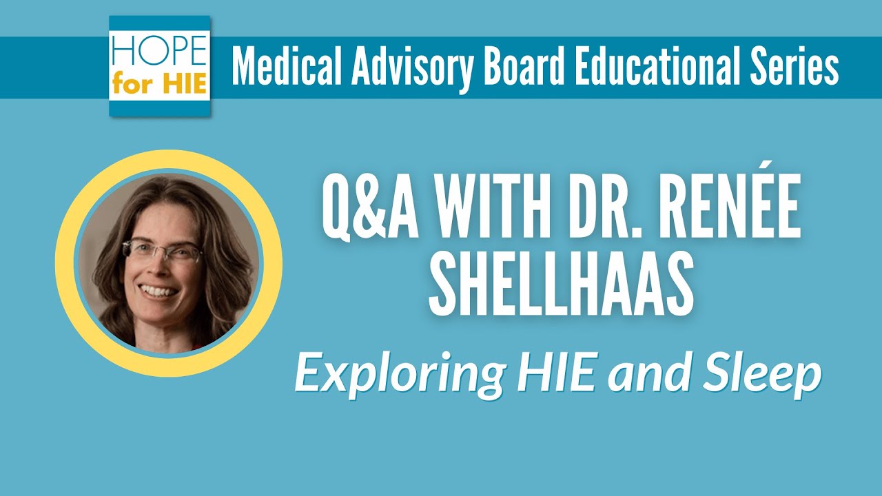 Exploring HIE and Sleep: Q&A with Dr Renée Shellhaas - YouTube