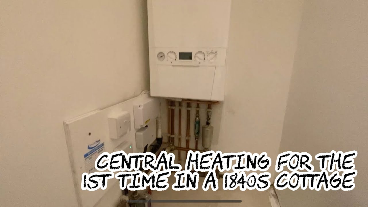 CENTRAL HEATING FOR THE FIRST TIME IN A 1840s COTTAGE || 042 - YouTube
