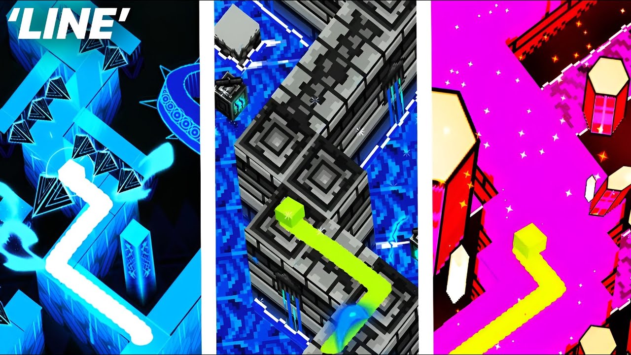 ALL 'LINE' LEVELS | TIDAL Line, DANCING Line and DASHING Line by Sp4rce ...