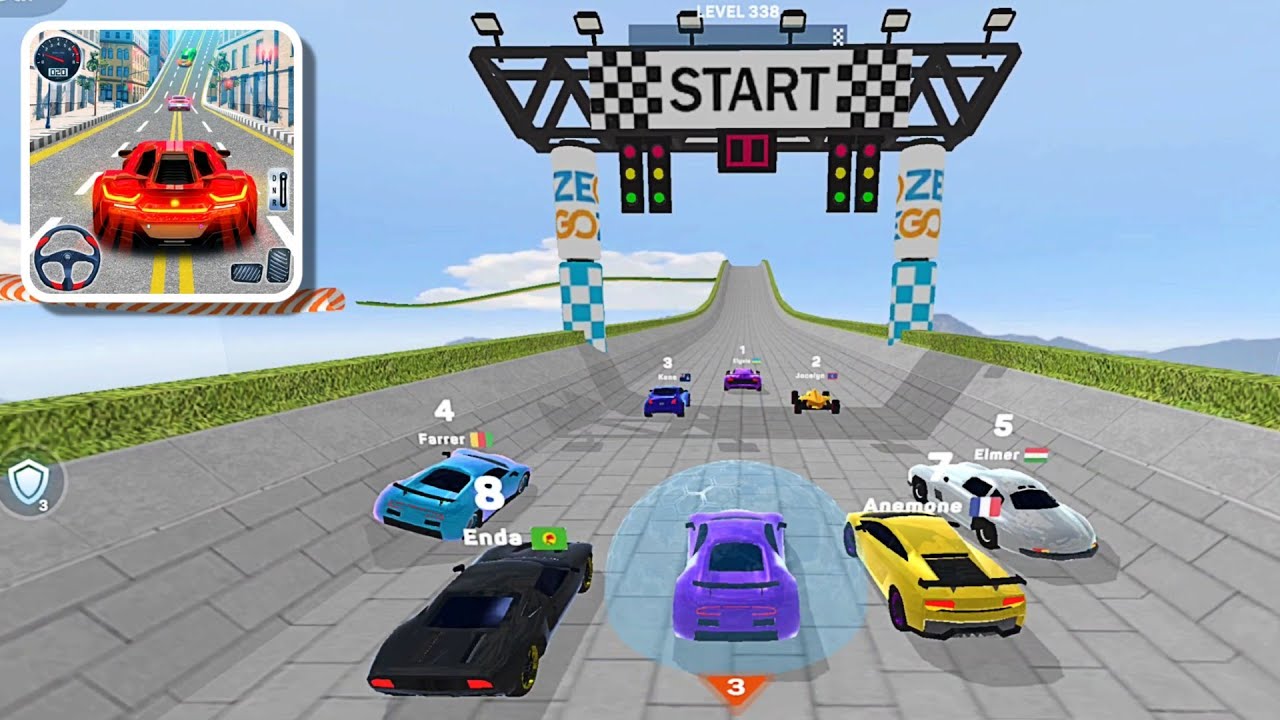 New Master Car Race Gameplay Levels 333 To 338 In Landscape Mode - YouTube