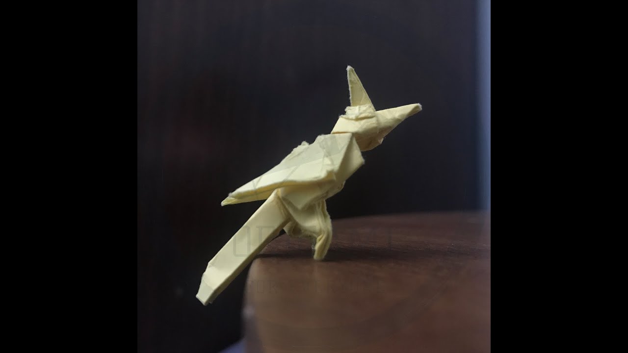 How to make Blue Jay Origami - YouTube