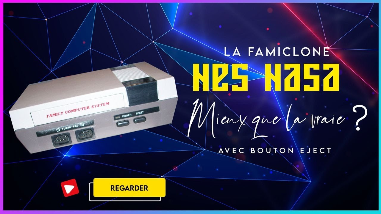La console Nes NaSa un clone original de la Nintendo Nes - YouTube