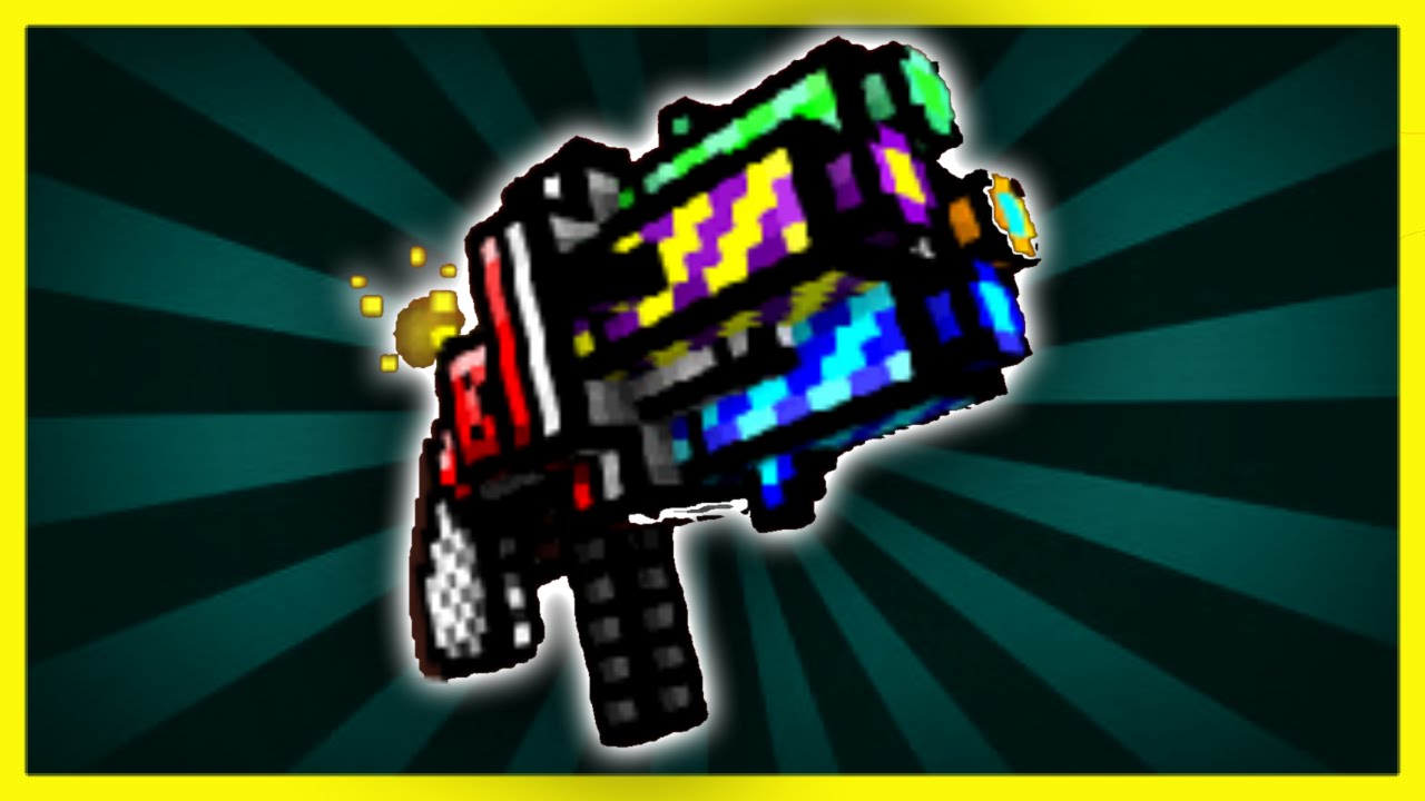 Pixel Gun 3D - Fireworks Launcher UP2 [Review] - YouTube