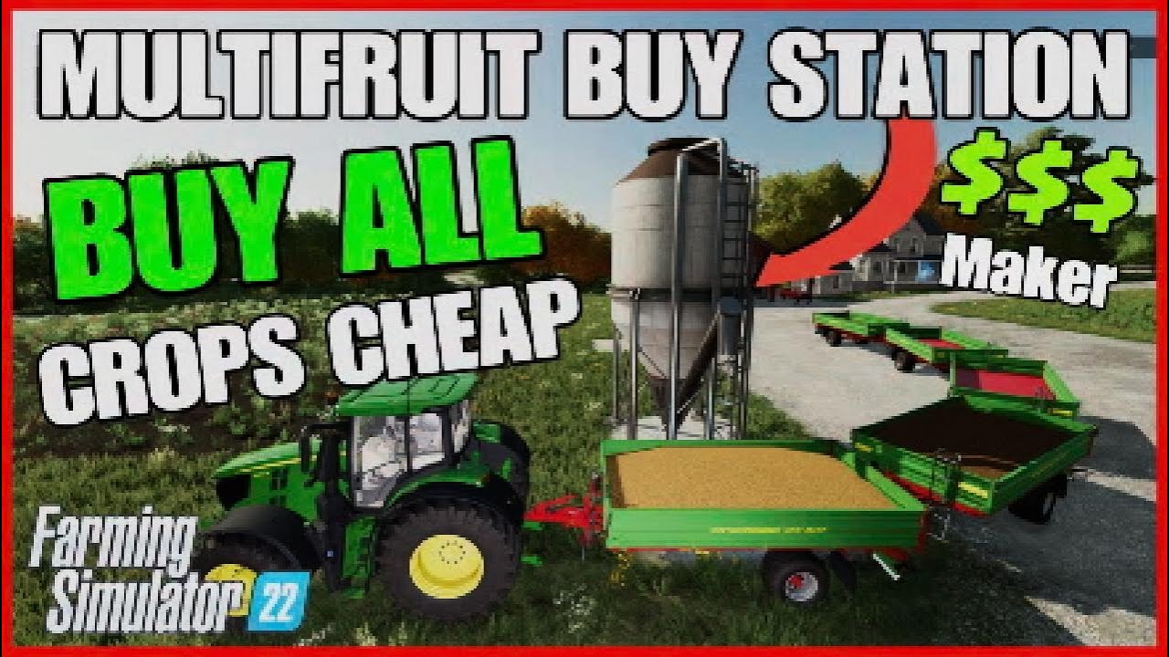 FS22 NEW Money Maker Mod BUY any Crop Cheap PS5 XBOX PC - YouTube