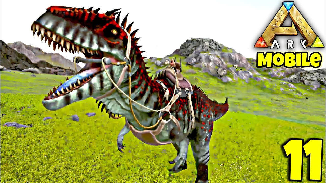 How To Tame Carcha In ARK Mobile Revamp 🥵 : ARK Ultimate Mobile Edition ...
