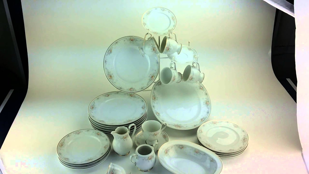 Noritake Ireland China - Waynesboro Pattern 3261 - YouTube